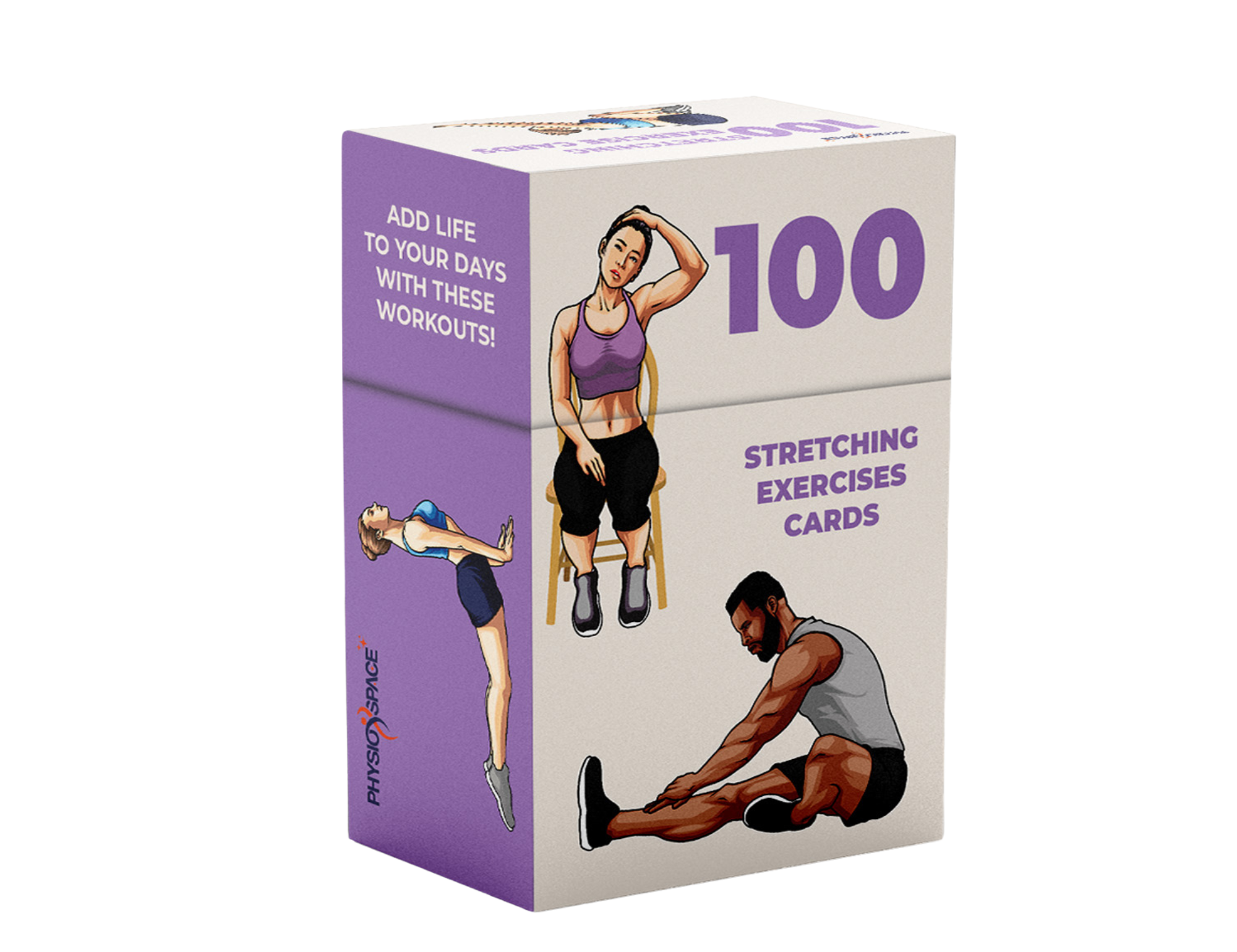 100 Stretching and Targeted Pain Relief FlashCards